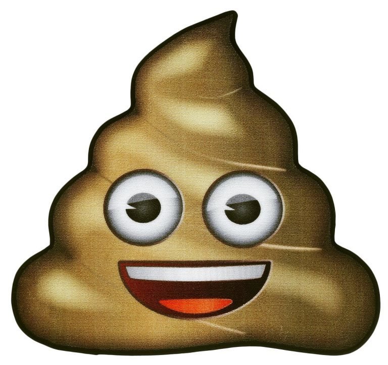 Emoji Kakka (muotoon Leikattu) Matto - Musiikkikauppa24.fi